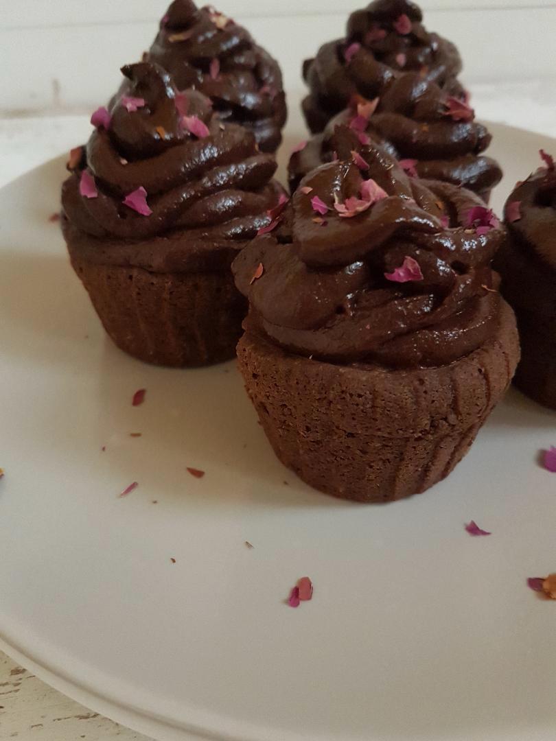 Ekstra čokoladni muffini, brezglutenski in veganski | Cook Eat and Smile